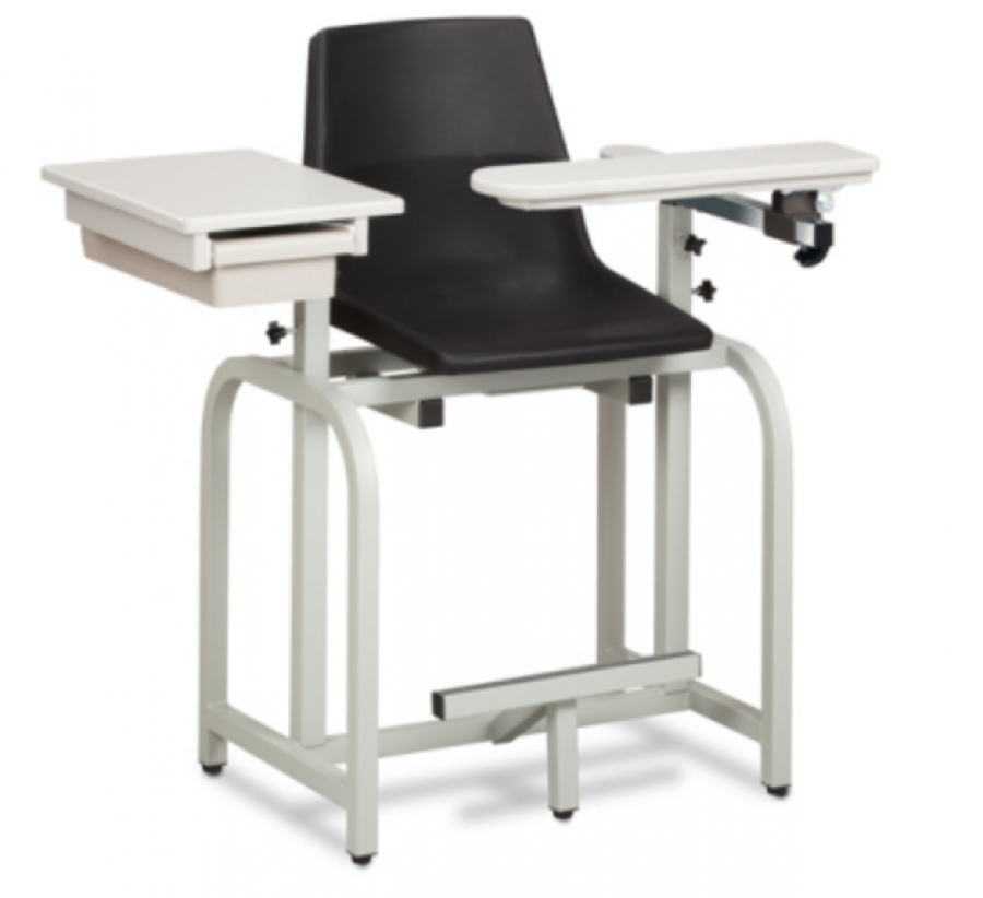 Standard Lab Series Extra Tall Blood Drawing Chair for Phlebotomy