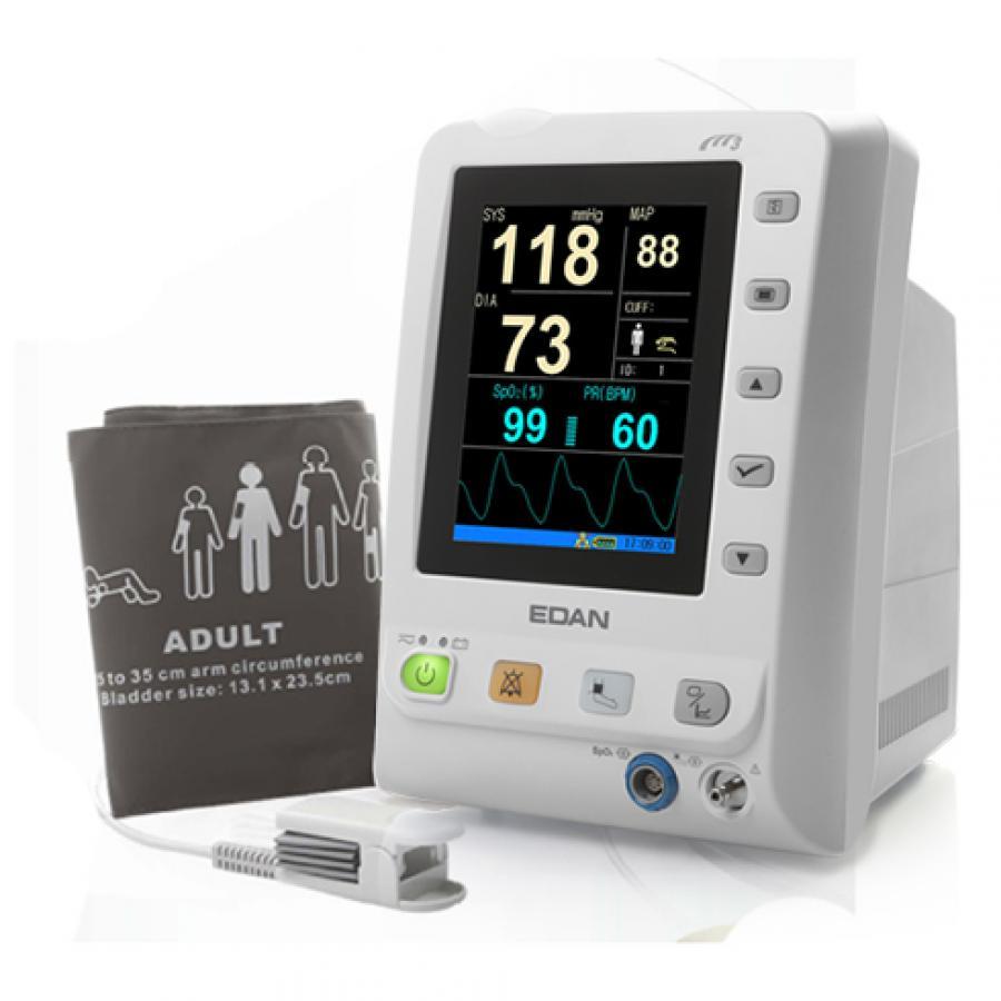 EDAN Diagnostics: M3 Vital Monitor 5.7" Full Digital LCD Display